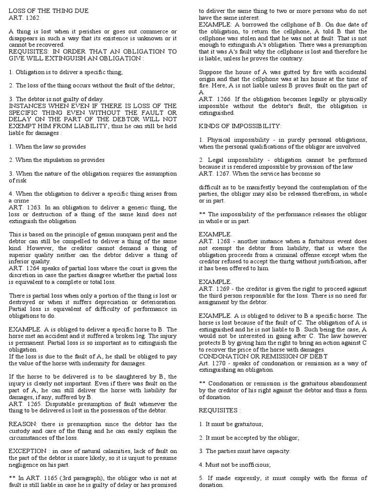 Article 1262 1273 | PDF | Guarantee | Legal Liability