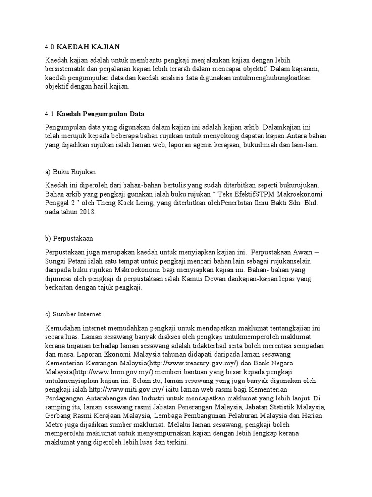 Kaedah Kajian Eko Pdf