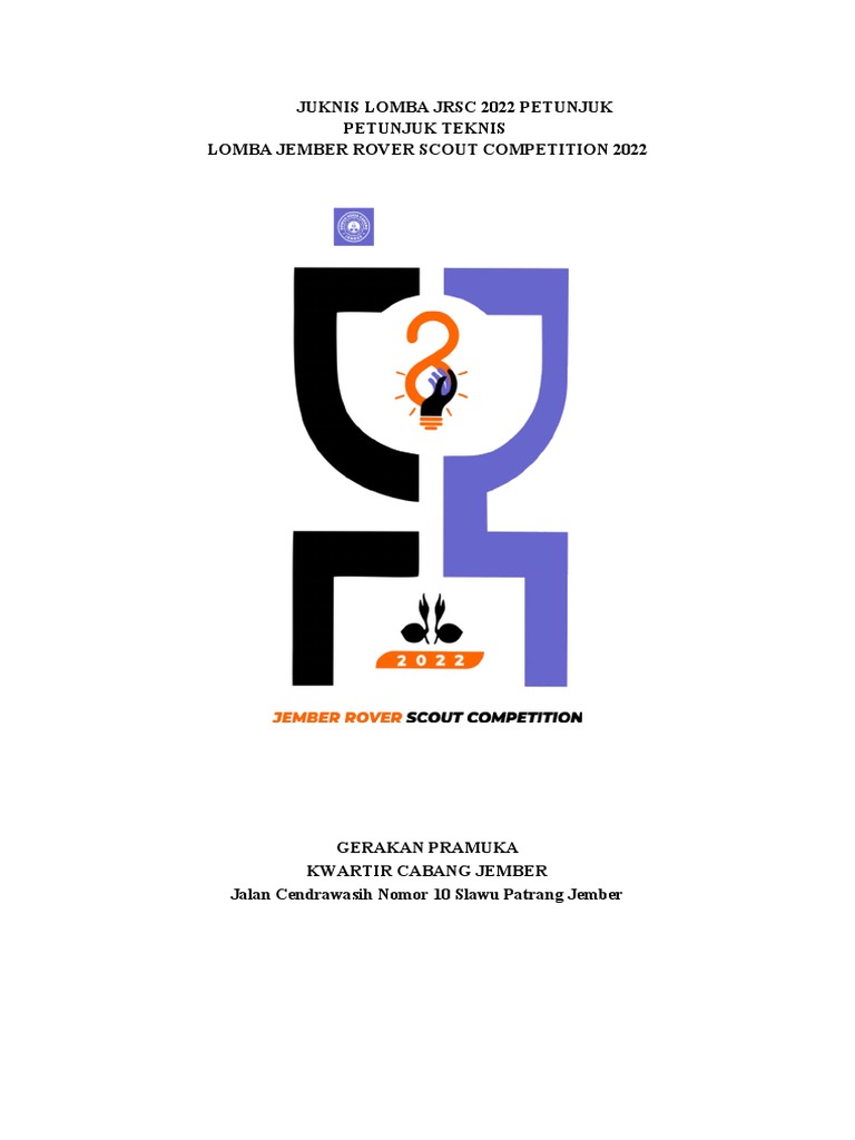 Juknis Lomba JRSC 2022 Pramuka Jember | PDF
