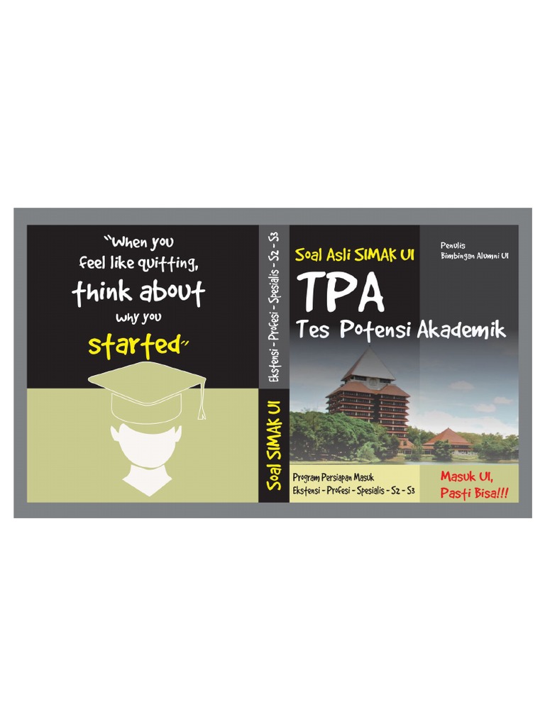 Buku Tpa S2 S3 - Bimbingan Alumni Ui | PDF | Dewasa Muda