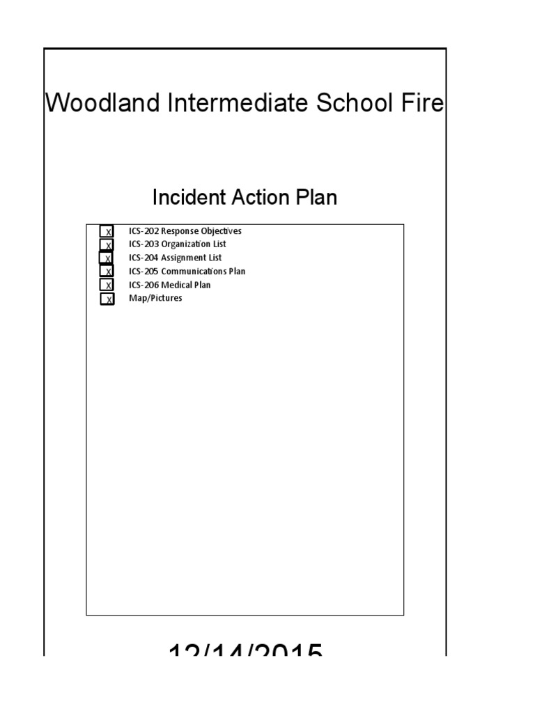 Week 8 Mock Disaster Response Plan | PDF | Incident Command System ...