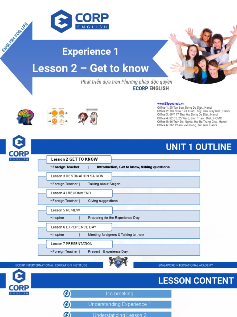 Lesson Slides Lesson 2 | PDF | Vietnam