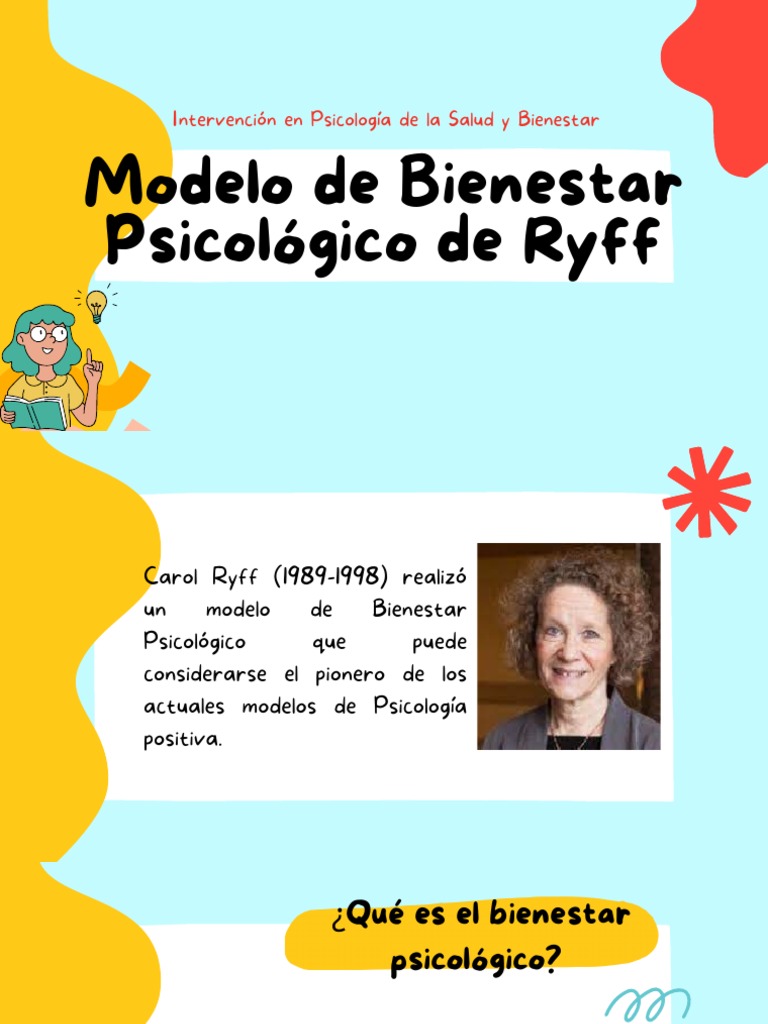 Modelo de Bienestar Psicológico de Ryff | PDF