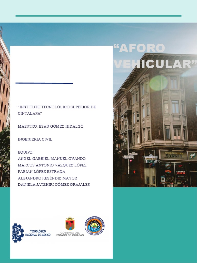 Aforo Vehicular | PDF | La carretera | Américas