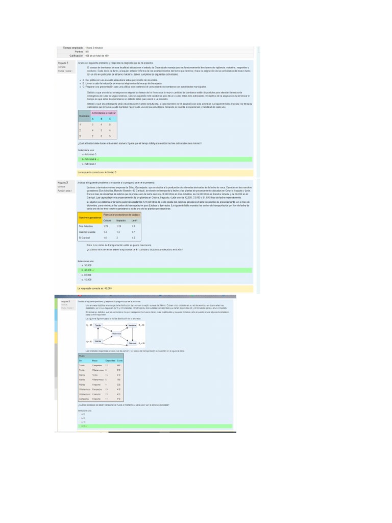 4.1 Examen de Programacion Lineal de Redes de Trasnporte y Asignacion y ... 4.1 Examen de Programacion Lineal de Redes de Trasnporte y Asignacion y ...