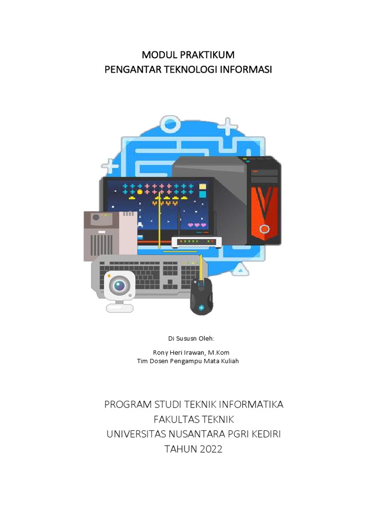 Modul V Instalasi Sistem Operasi Linux-Praktikum Pengantar Teknologi Informasi | PDF