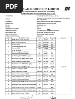 Test Certificate-Polycab Cables | PDF