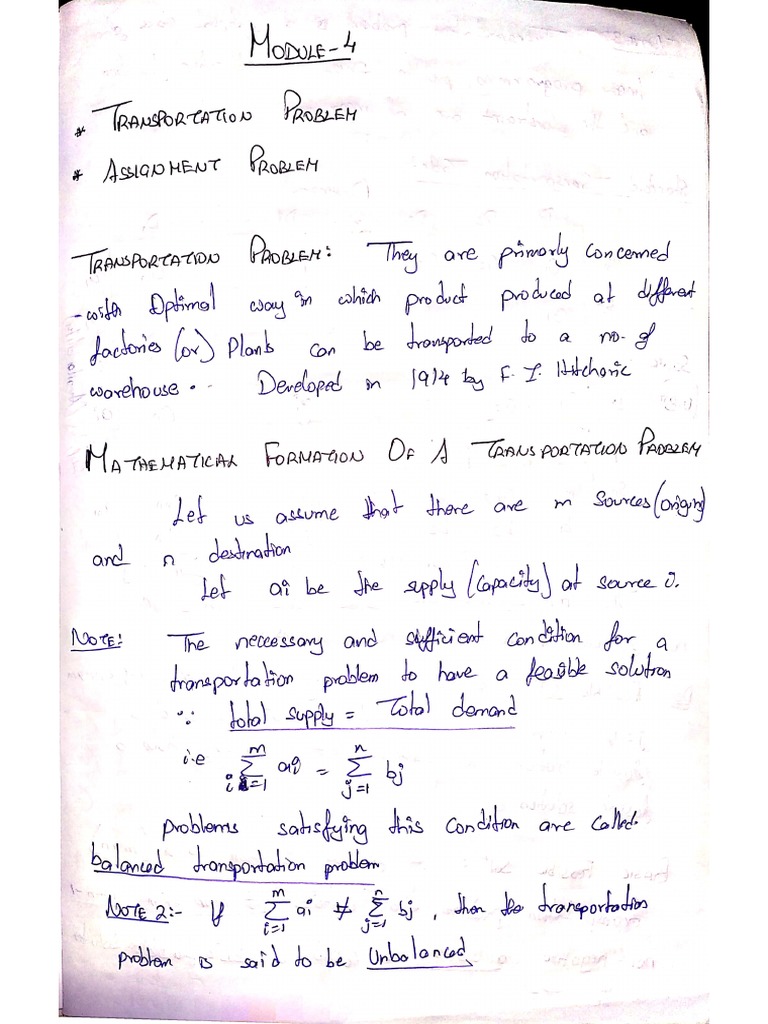 Module 4 - OT Notes | PDF