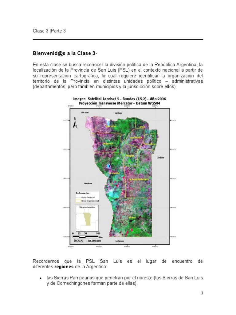 Geografía de San Luis | PDF | Paisaje | Agricultura