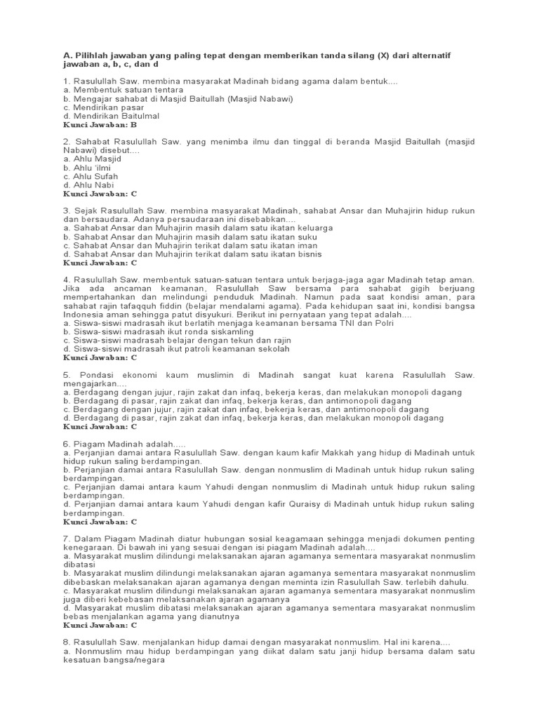 Soal SKI Bab 3 | PDF