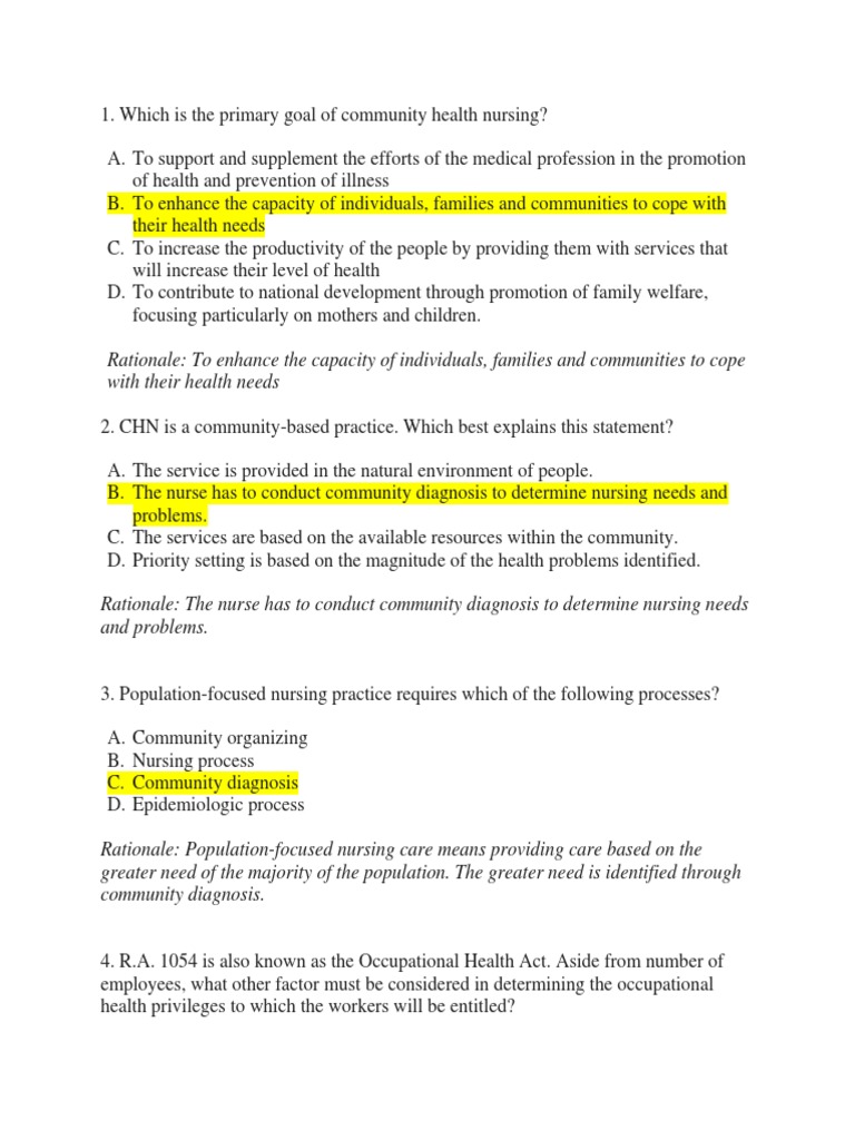 Pnle CHN Questionnaire | PDF | Breastfeeding | Lactation