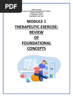 Physiotherapy Assessment Report | PDF