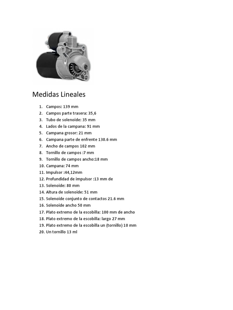 Medidas Lineales | PDF | Metrología