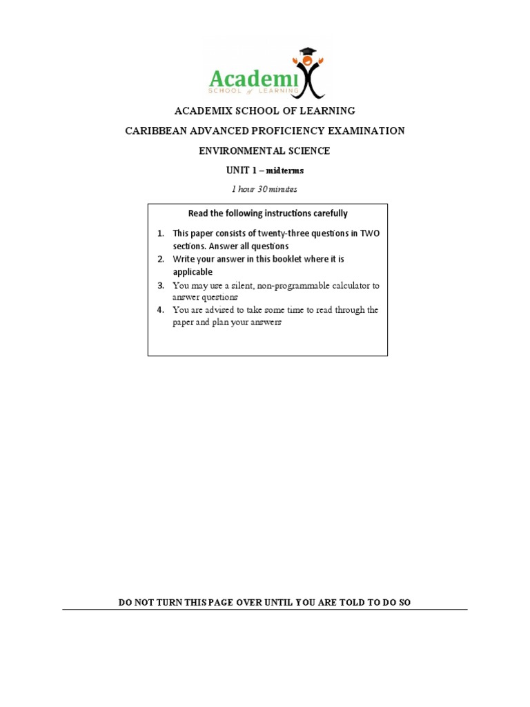 Environmental Science Midterm | PDF