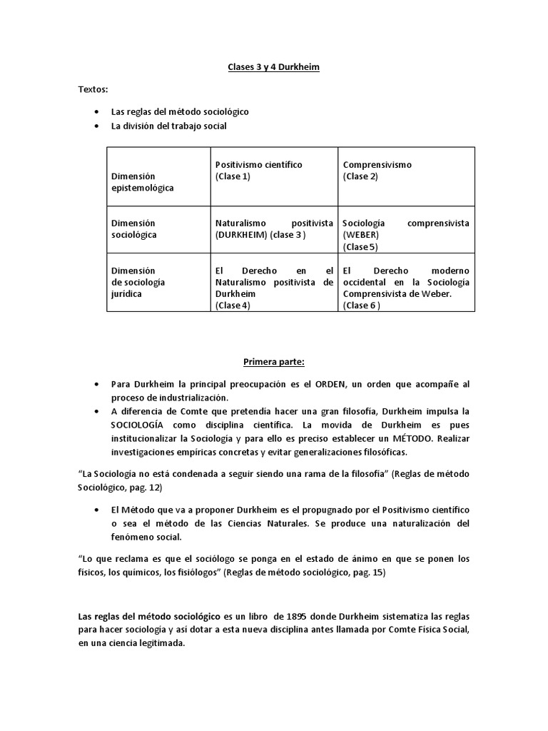 Durkheim | PDF | Emile Durkheim | Sociología