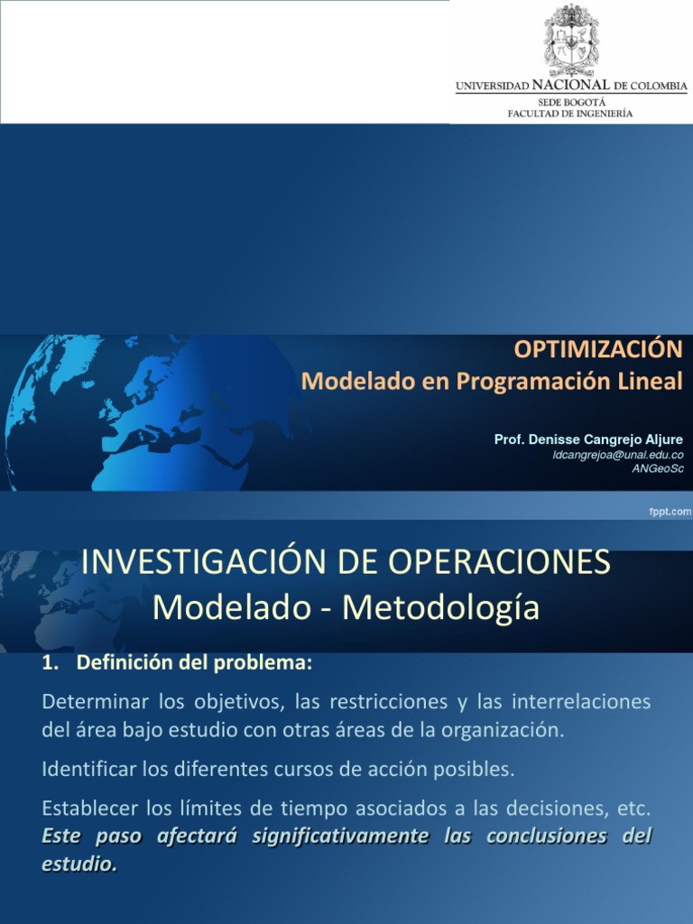 Modelo de Programacion Lineal 2022 | PDF | Programación lineal | La investigación de operaciones