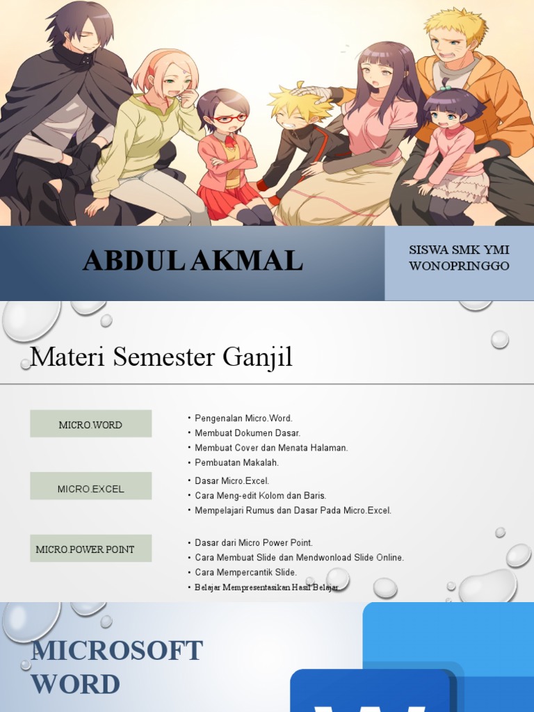 Microsoft Power Point Akmal | PDF