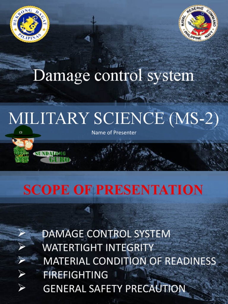 Damage Control Systems Overview | PDF | Firefighting | Fires