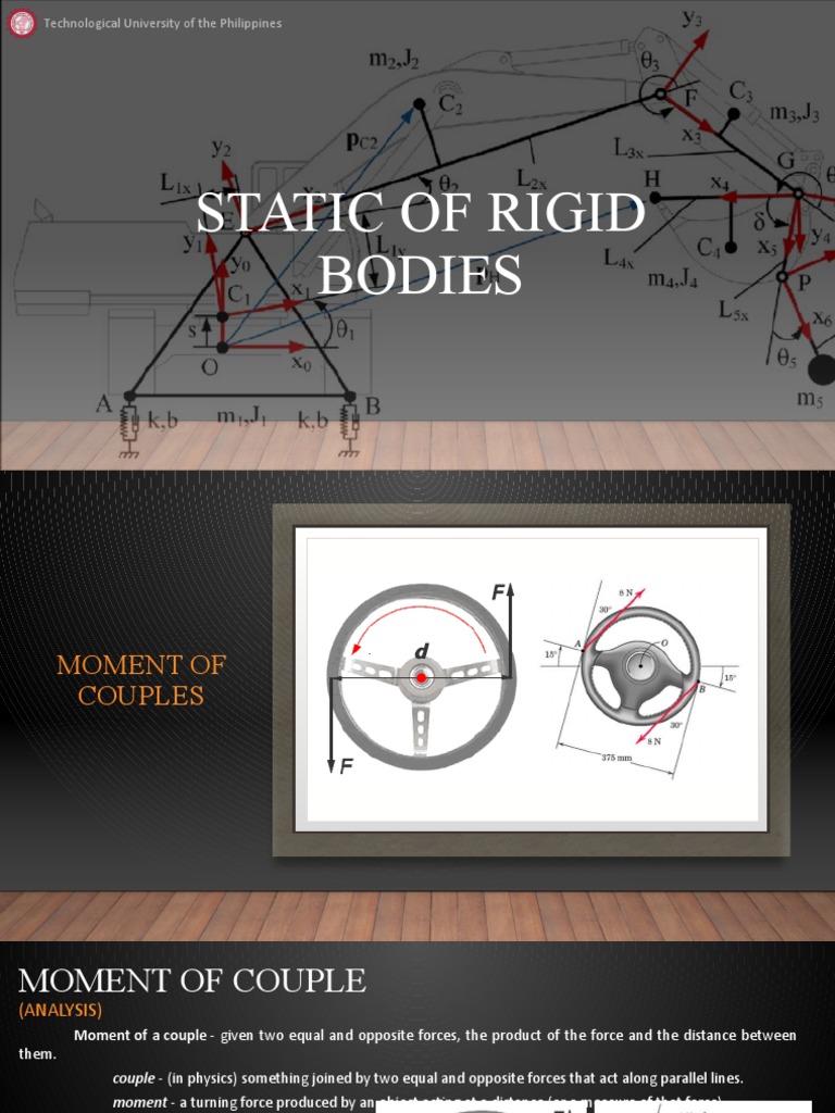 4.0 Moment of Couples | PDF | Force | Classical Mechanics