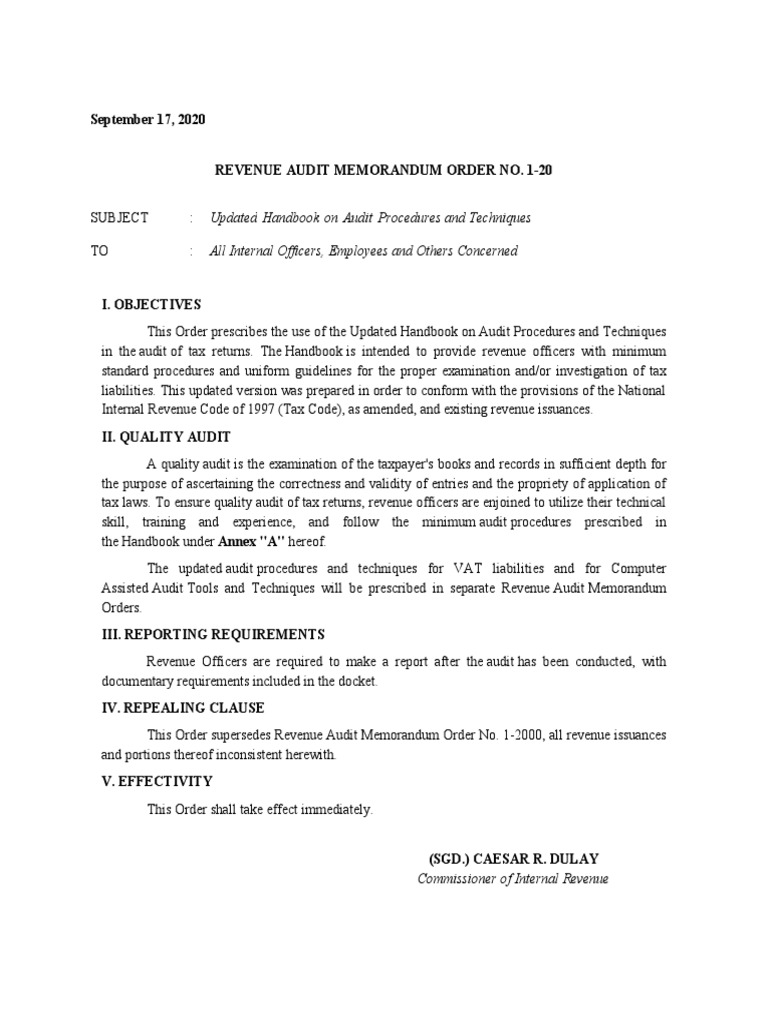 BIR Audit Manual | PDF | Debits And Credits | Tax Deduction