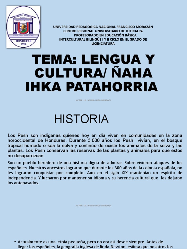 Significado y cultura del pueblo Pesh | PDF | Vocal | Tono (Lingüística)