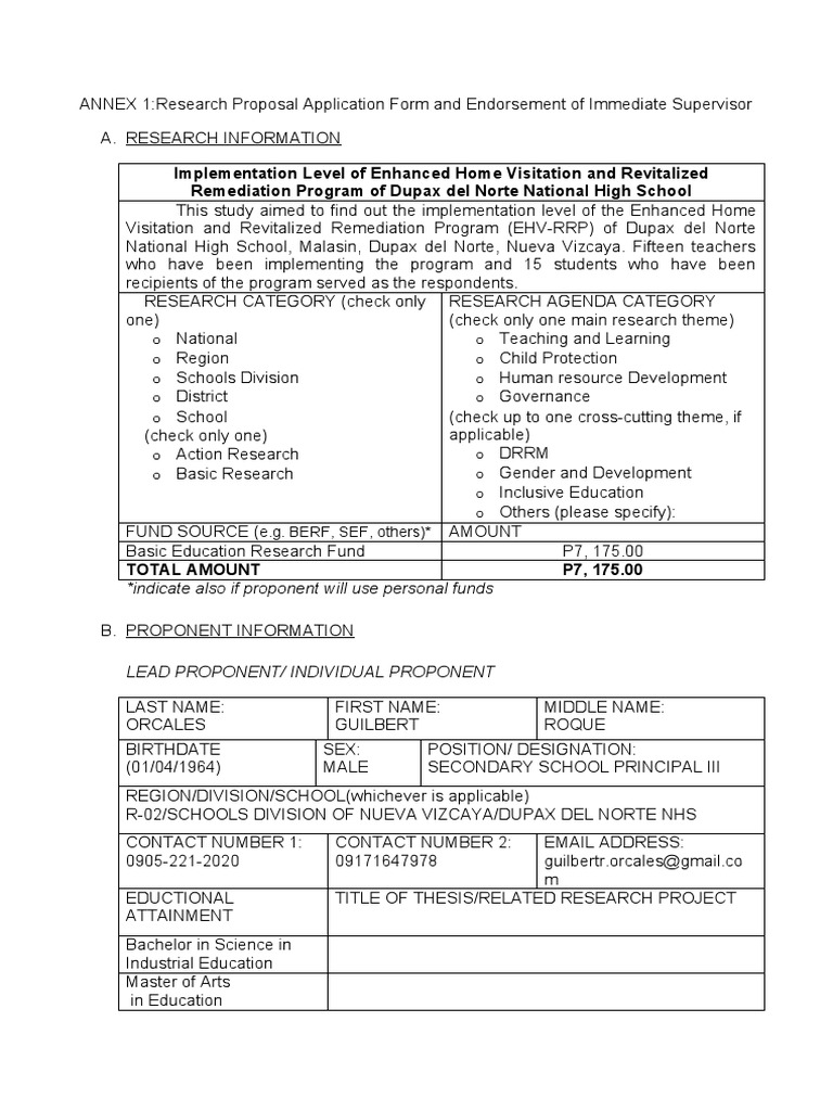 Research Proposal Application Form | PDF | Plagiarism