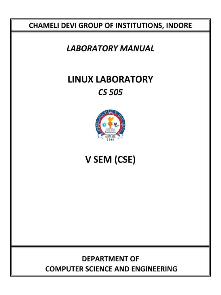 CS 505 - Linux Laboratory Manual - Final - 1659164997 | PDF | Proxy Server | Domain Name System