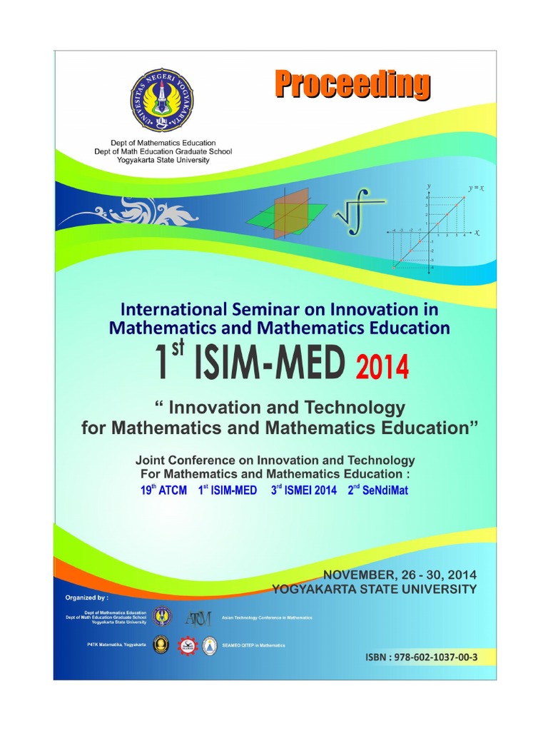 ISIMMED 2014 Proceeding - Cover+artikel Yayat | PDF | Mathematics ...