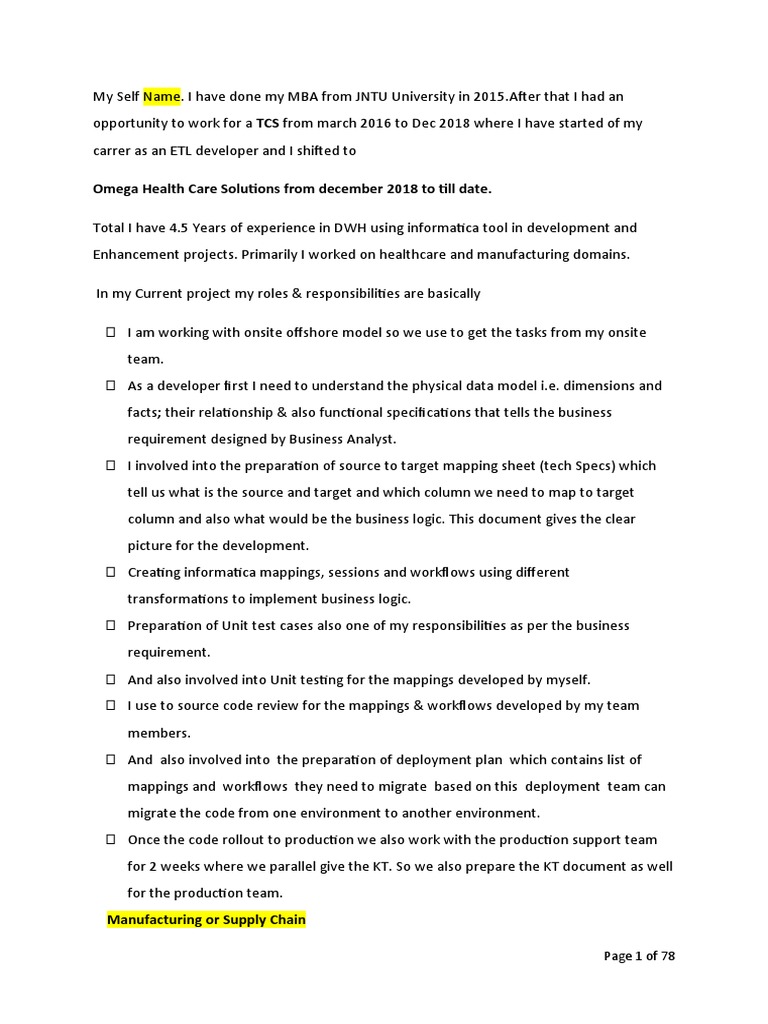 Informatica Interview Questions and Answers | PDF | Data Warehouse | Database Index