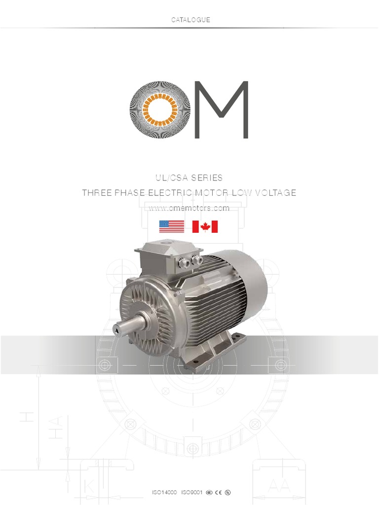 Catalogo Ul-Csa | PDF | Electric Motor | Electrical Engineering