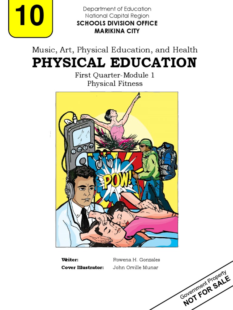 Pe Grade10 QTR1 Module1 | PDF | Physical Fitness | Skeletal Muscle