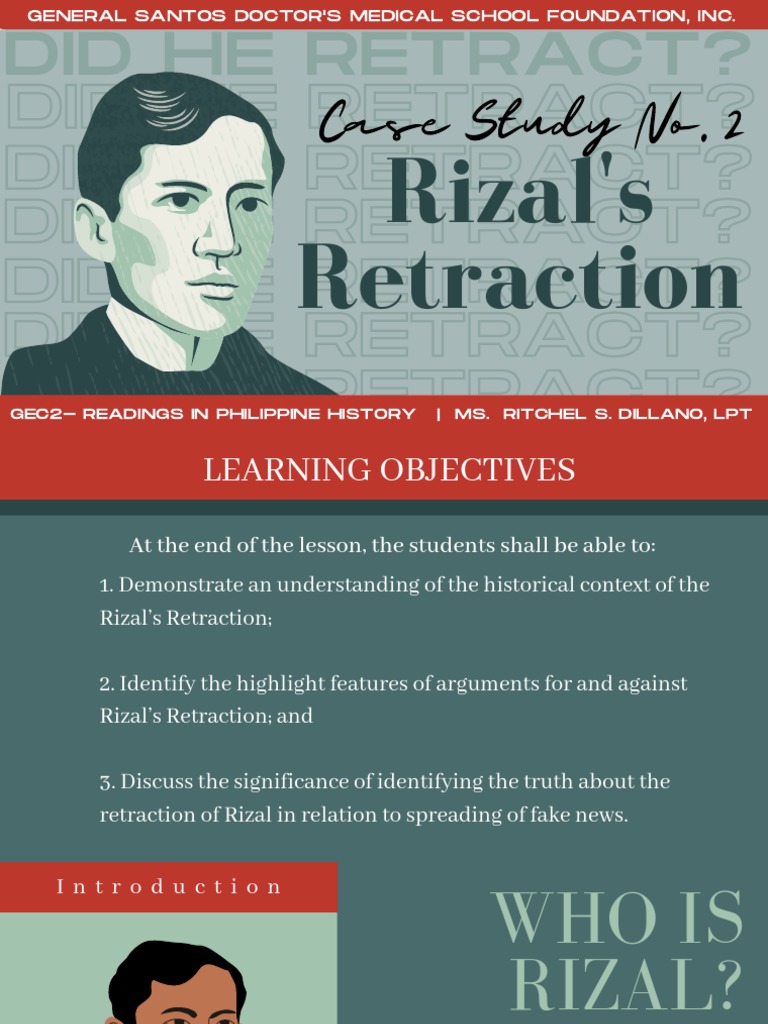 Week-9-Rizals-Retraction | PDF