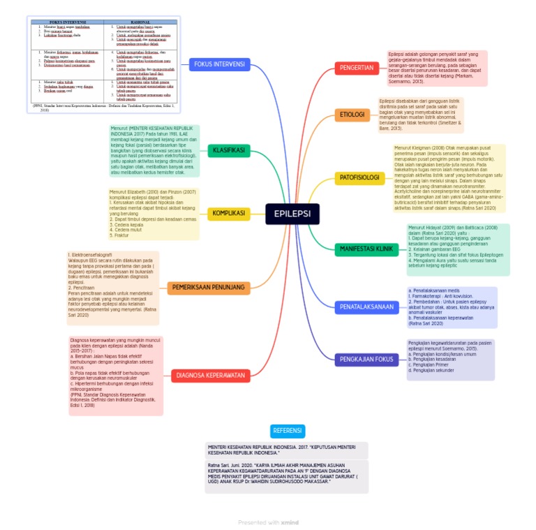 G2a021190 - Moch Ridwan - Mind Map Epilepsi | PDF