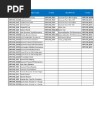 VIM Table & Tcode | PDF | Business | Technology & Engineering