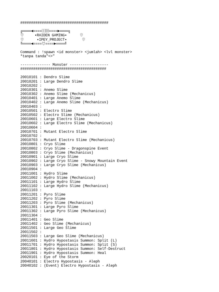 Code Monster | PDF | Warfare Of The Middle Ages