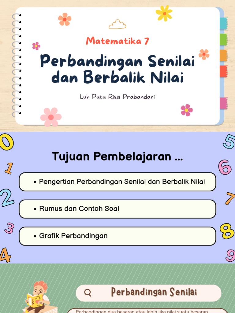 Perbandingan Senilai Dan Berbalik Nilai | PDF