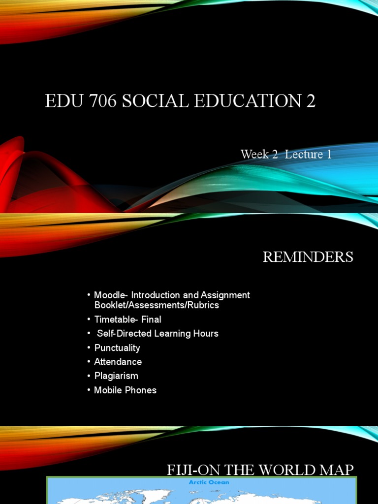 Week 2 - Lecture 1 | PDF | Fiji Week 2 - Lecture 1 | PDF | Fiji
