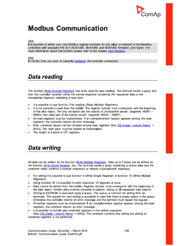 IGS-NT Communication Guide 09-2014 | PDF