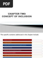 Chapter 2 Inclusiveness | PDF | Inclusion (Education) | Special Education