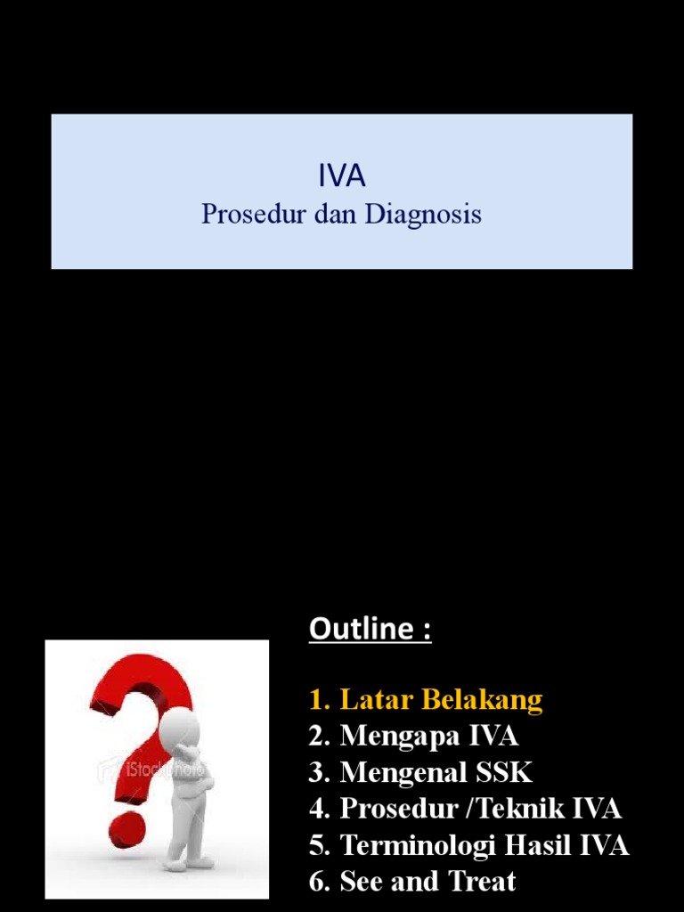 Prosedur Dan Diagnosis IVA | PDF