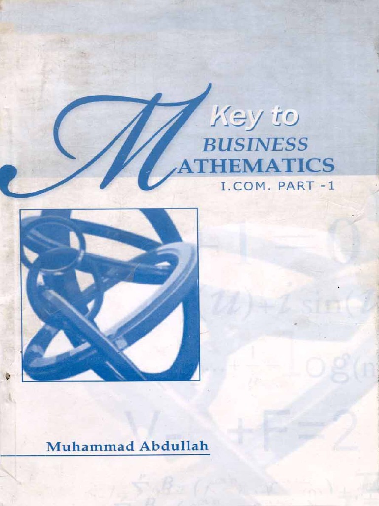 Business Mathematics I.Com Part 1 PDF | PDF