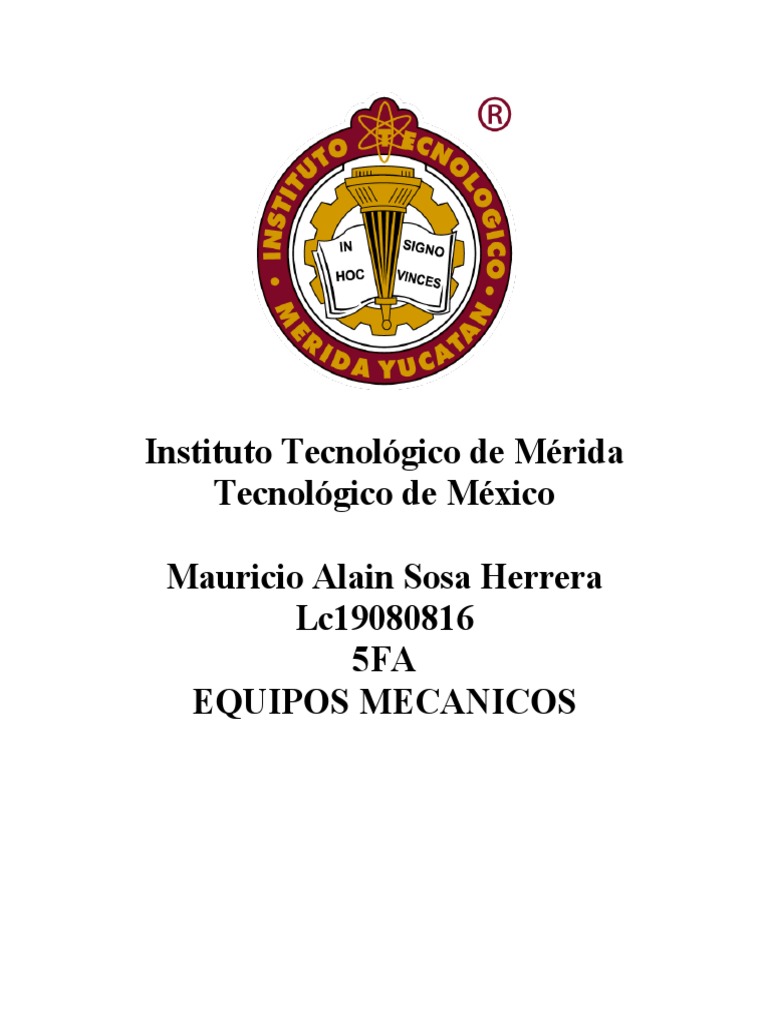 Equipos Mecanicos | PDF