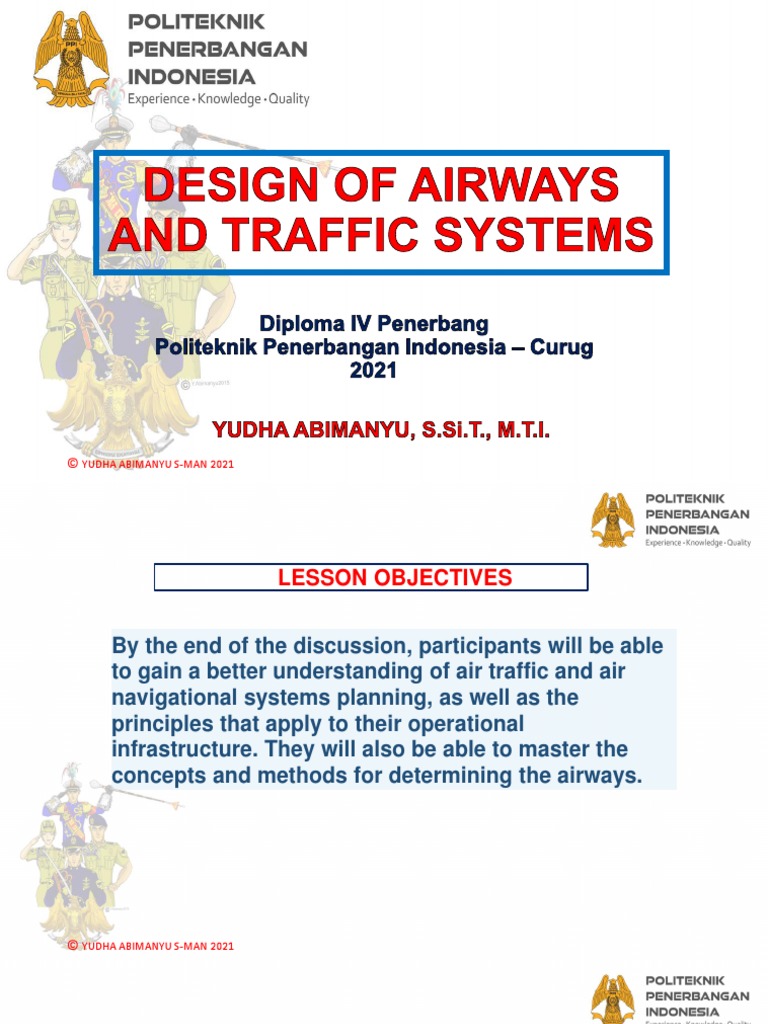 Design of Airways and Traffic System | PDF | Air Traffic Control ...