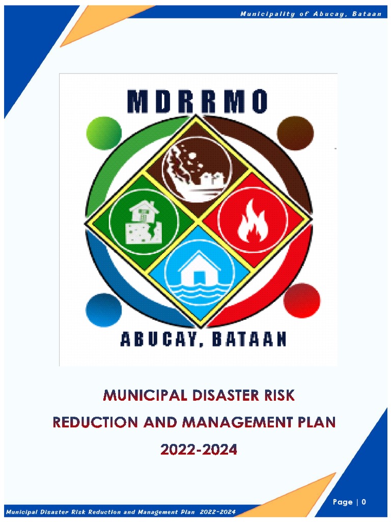 Abucay MDRRM Plan 2022-2024 | PDF | Hazards | Emergency Management