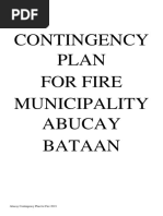 Earthquake Contingency Plan | PDF | Earthquakes | Hazards