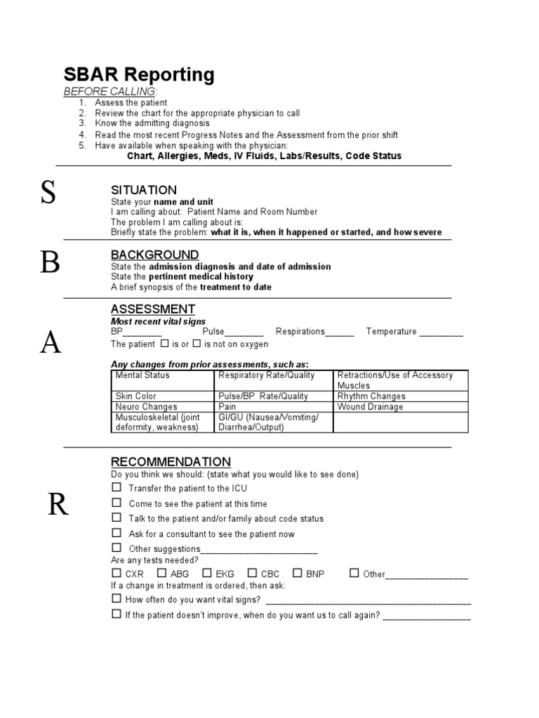 SBAR 2