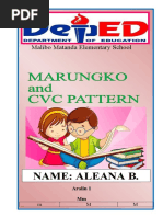 MARUNGKO Tagalog&english | PDF