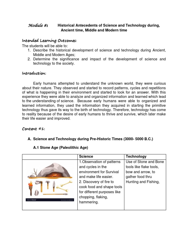 Module-1 STS | PDF | Aristotle | Plato
