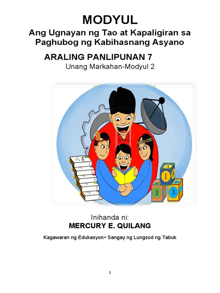 AP7 Q1 W2 Ang-Ugnayan-ng-Tao-at-Kapaligiran Quilang Tabuk | PDF