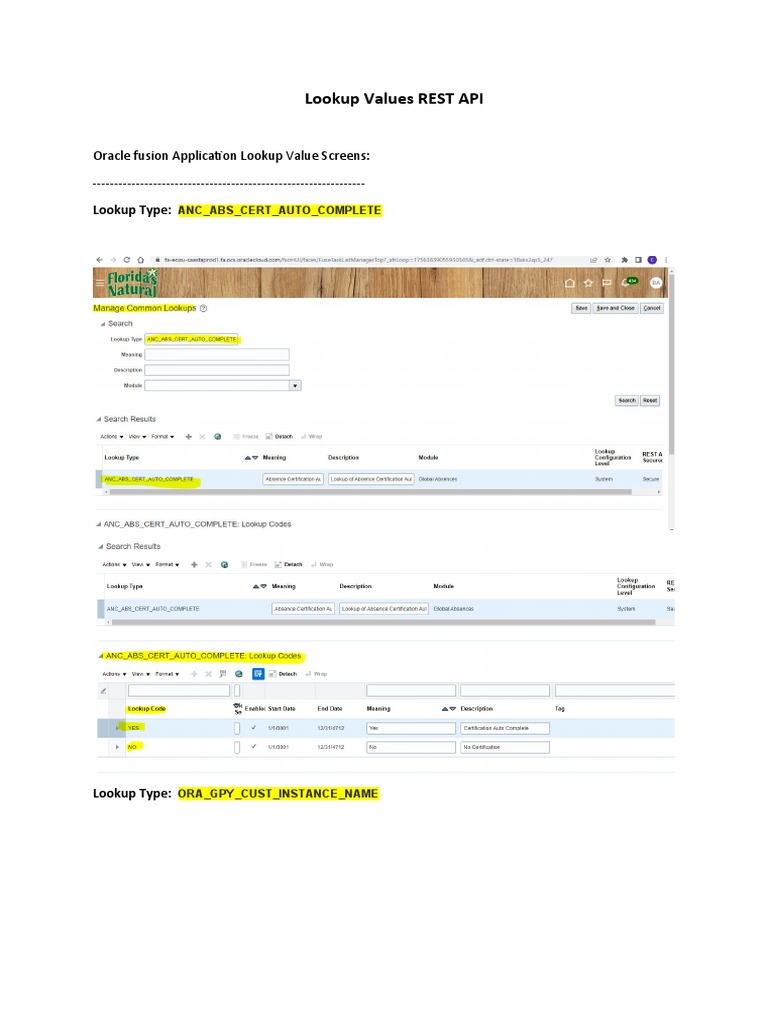 Lookup Values REST API | PDF | Computing | Software Engineering